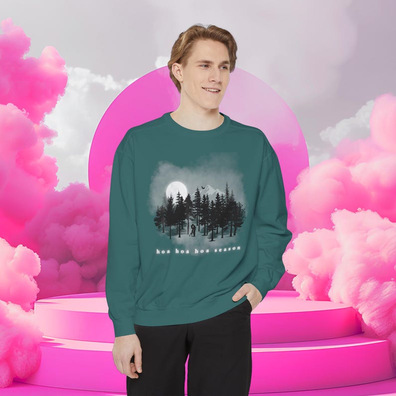Hoa Hoa Hoa Season Crewneck Twilight Inspired Cozy Season Perfect ...