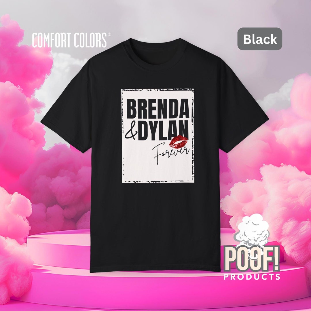Brenda & Dylan Forever T-shirt, 90s TV Show Tribute, Comfort Colors Tee ...