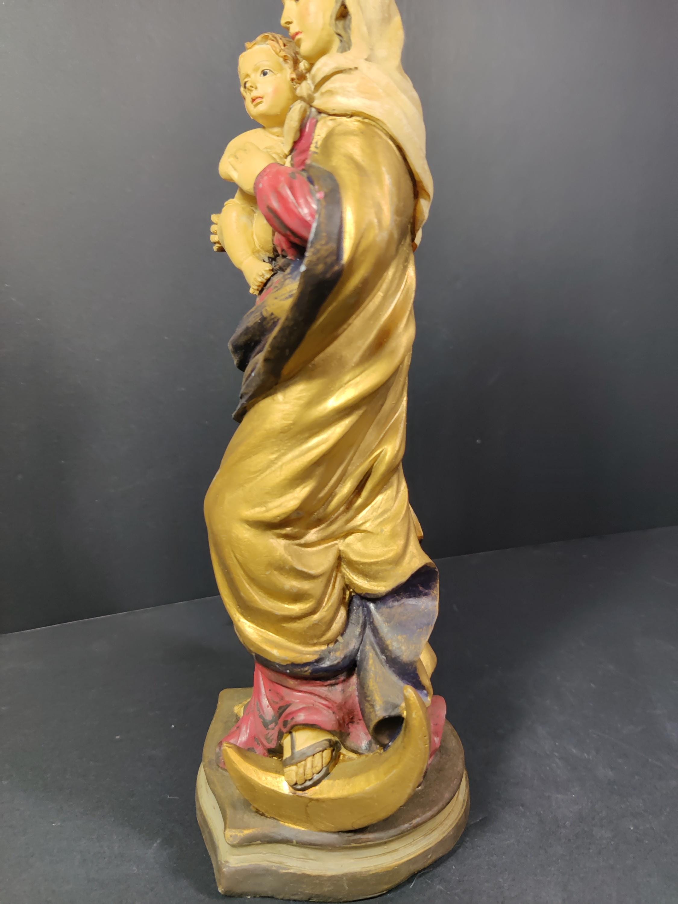 Vintage Virgin Mary Statue , Autom, China/ 10" - Etsy