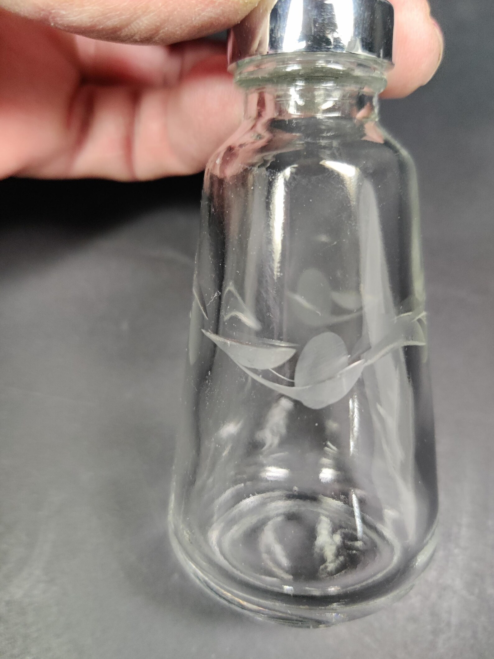 Vintage Princess House " Heritage" Glass Salt & Pepper Shakers - Etsy