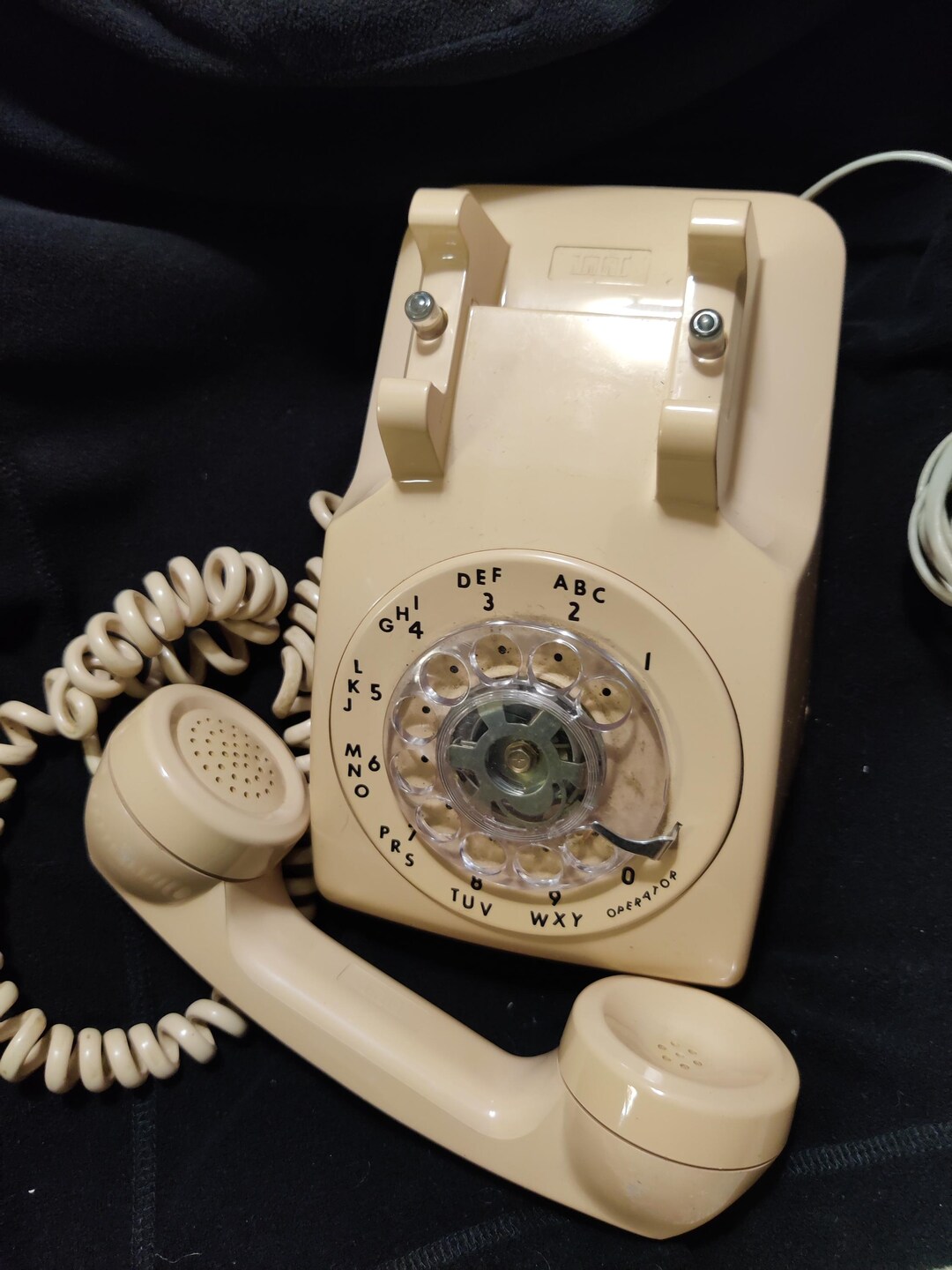 Vintage Bell System/ Western Electric Tan Rotary Phone - Etsy