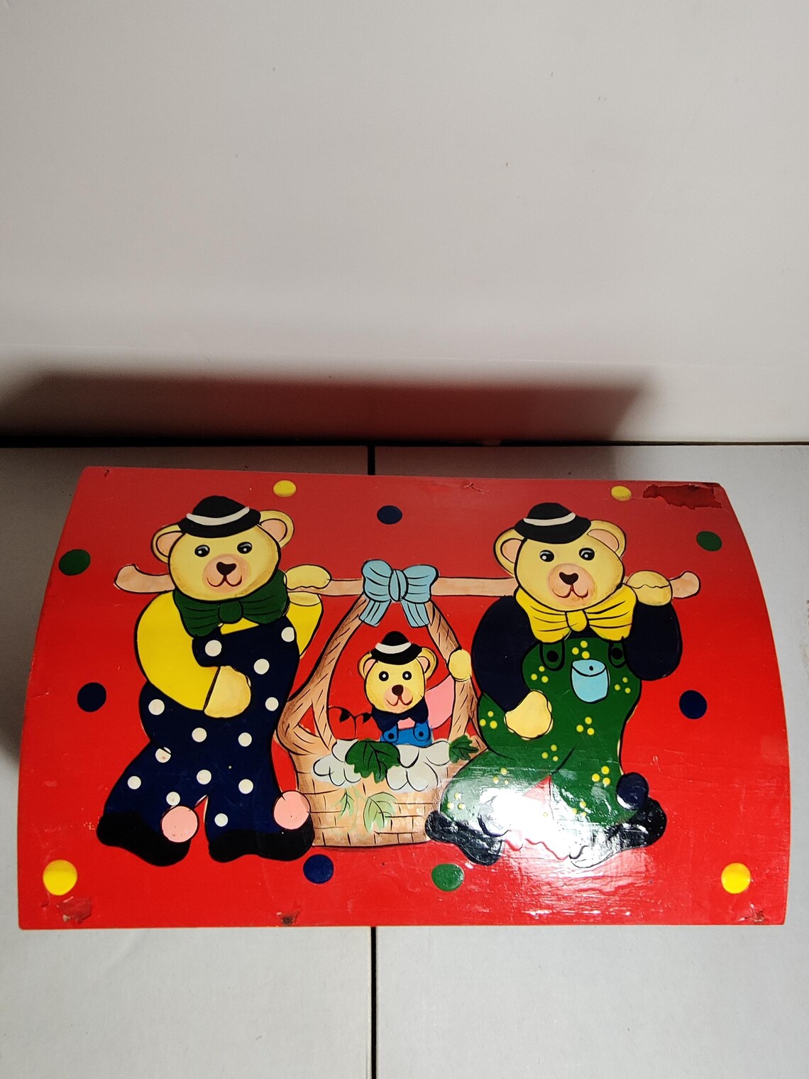 Antique Wooden Hinged Nesting Toy Boxes, Set of 3 - Etsy