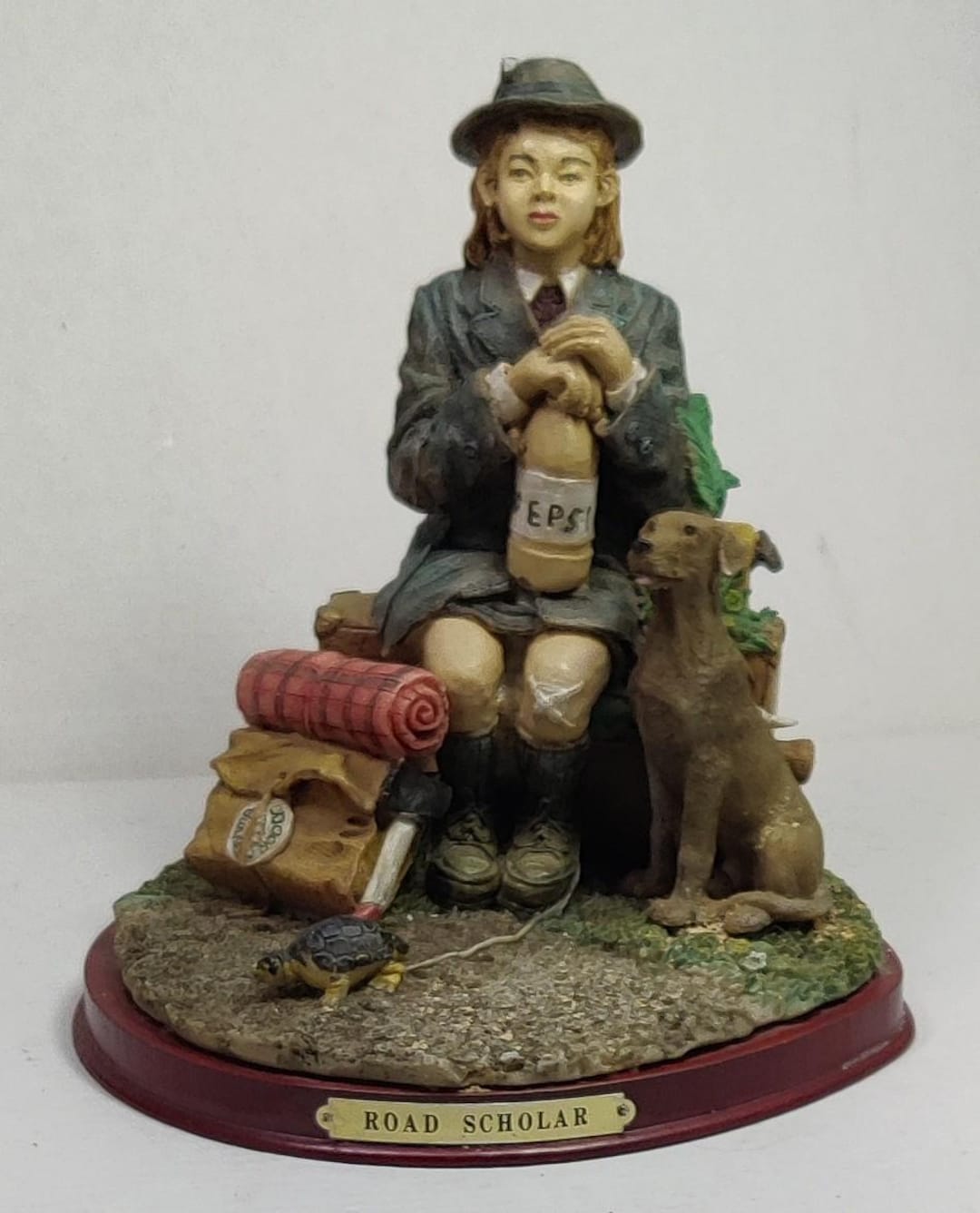Rare, Vintage Marlo Collection by Artmark/ "road Scholar" Figurine - Etsy