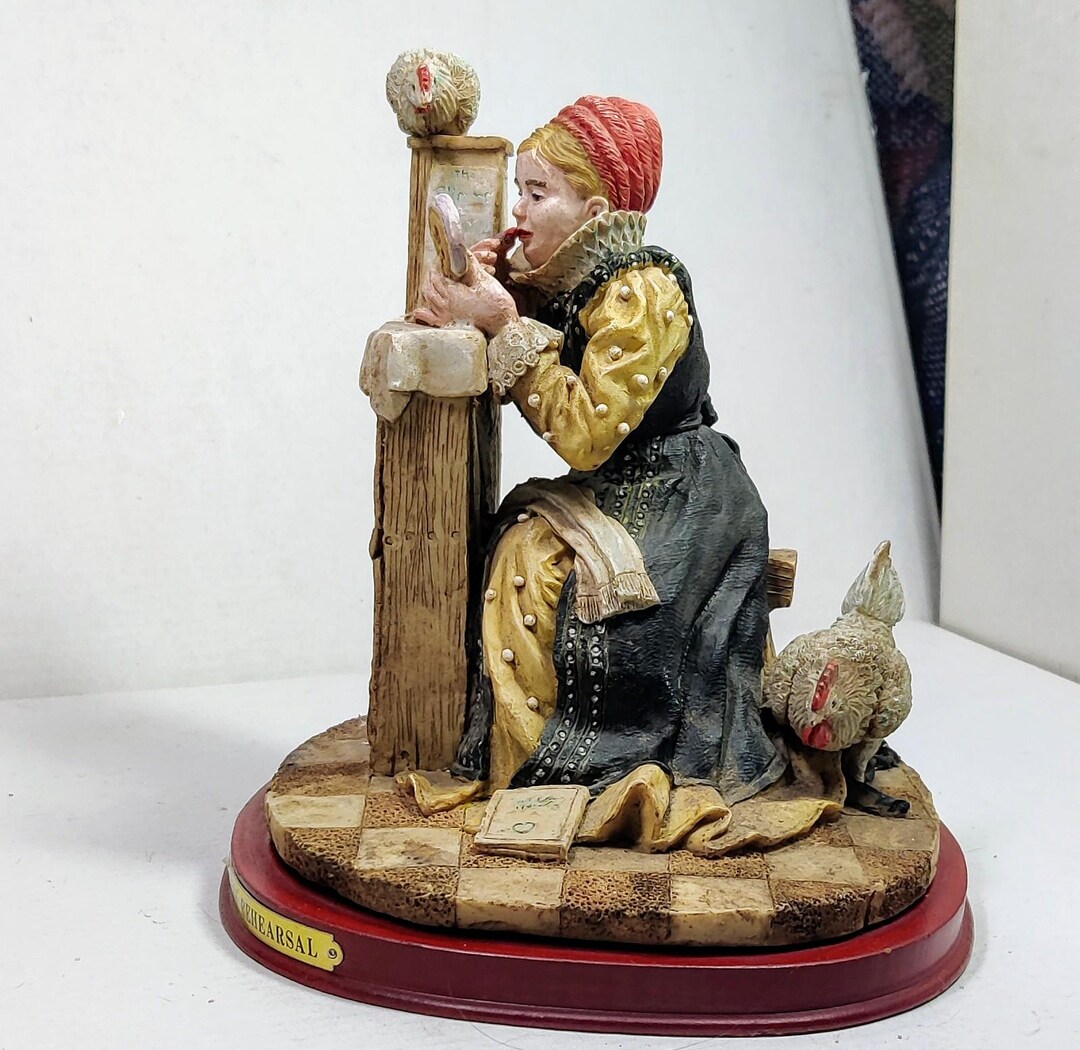 Rare Vintage Marlo Collection by Artmark Ceramic Figurine " Dress ...