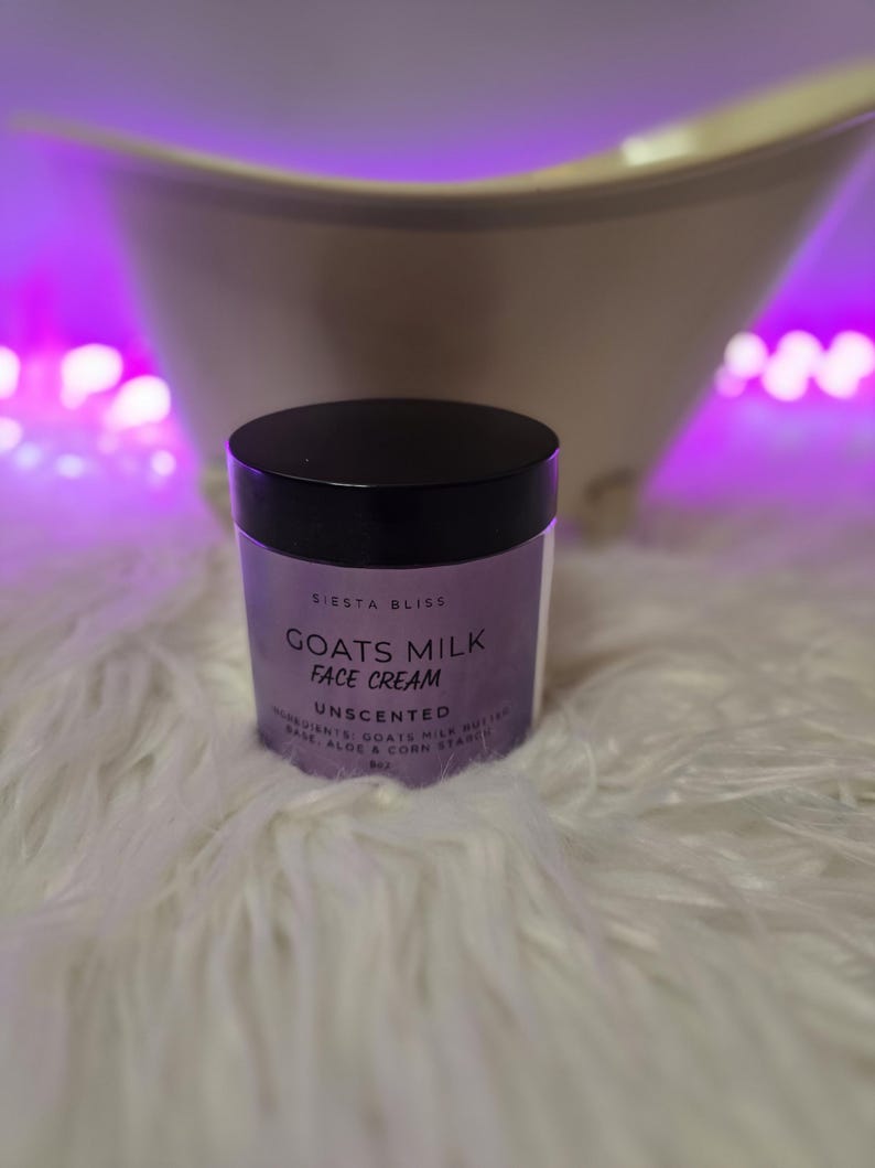 Goats Milk Face Cream - Etsy