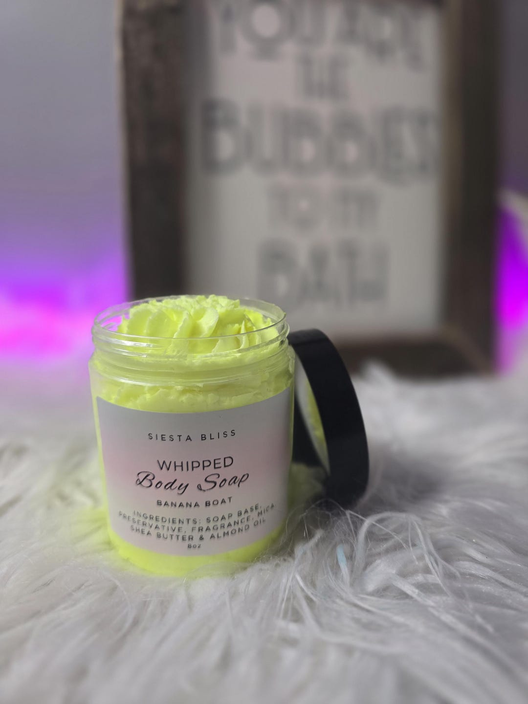 Handmade Whipped Body Soap – Moisturizing Foam Wash - Etsy