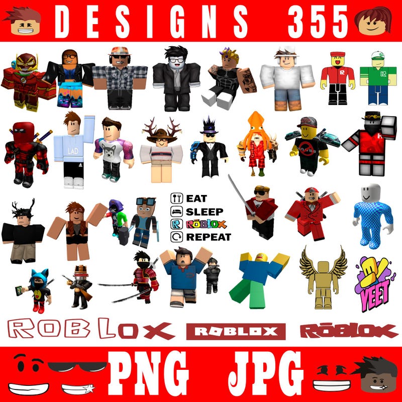 Brainrot personajes png - Etsy España