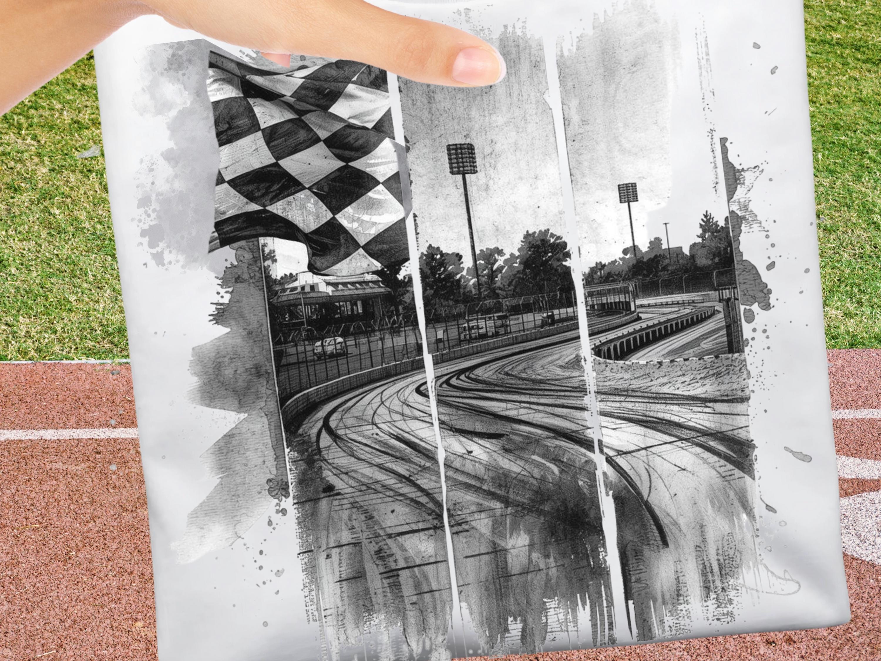 Race Day Png, Race Track Design, Checkered Flag Clipart, Sublimation ...