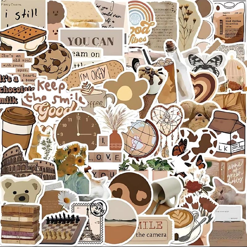 Brown Aesthetic - Etsy