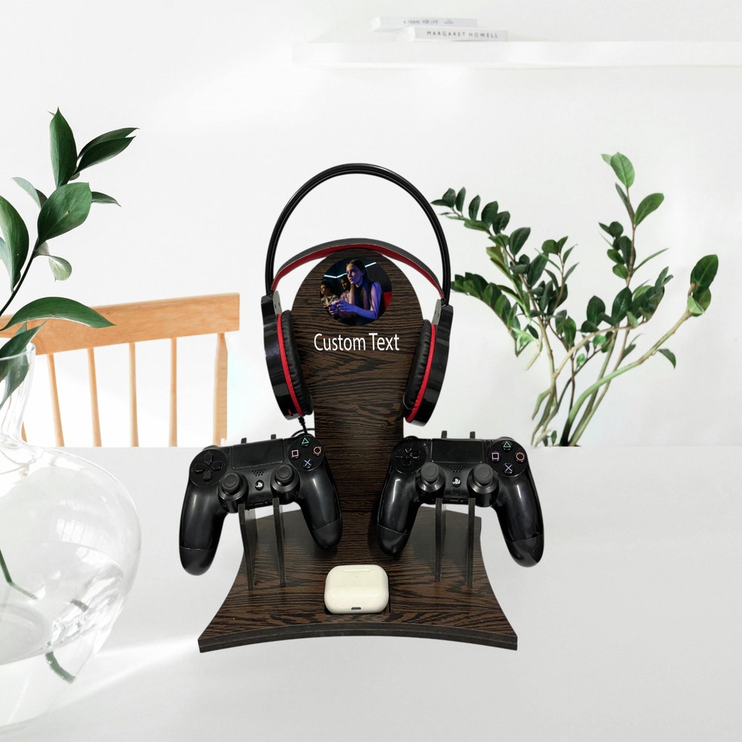 Personalized PS5 and Xbox Controller and Headphone Stand Valentines Day ...