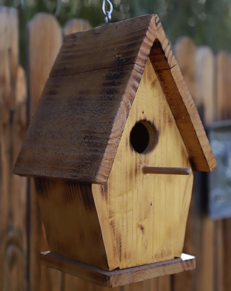 A-frame Birdhouse - Etsy