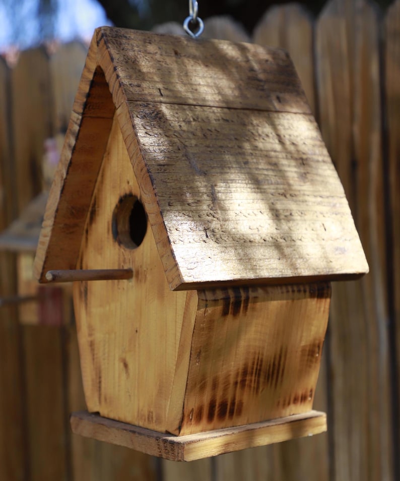 A-frame Birdhouse - Etsy
