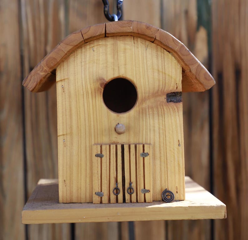 Round Top Birdhouse - Etsy