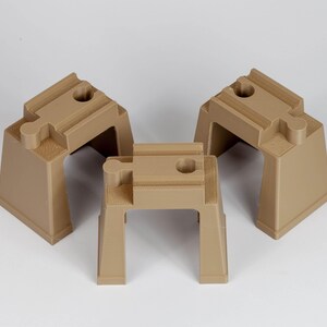 Wooden Train Bridge Supports: Tunnel Archway, Track Connection - Etsy