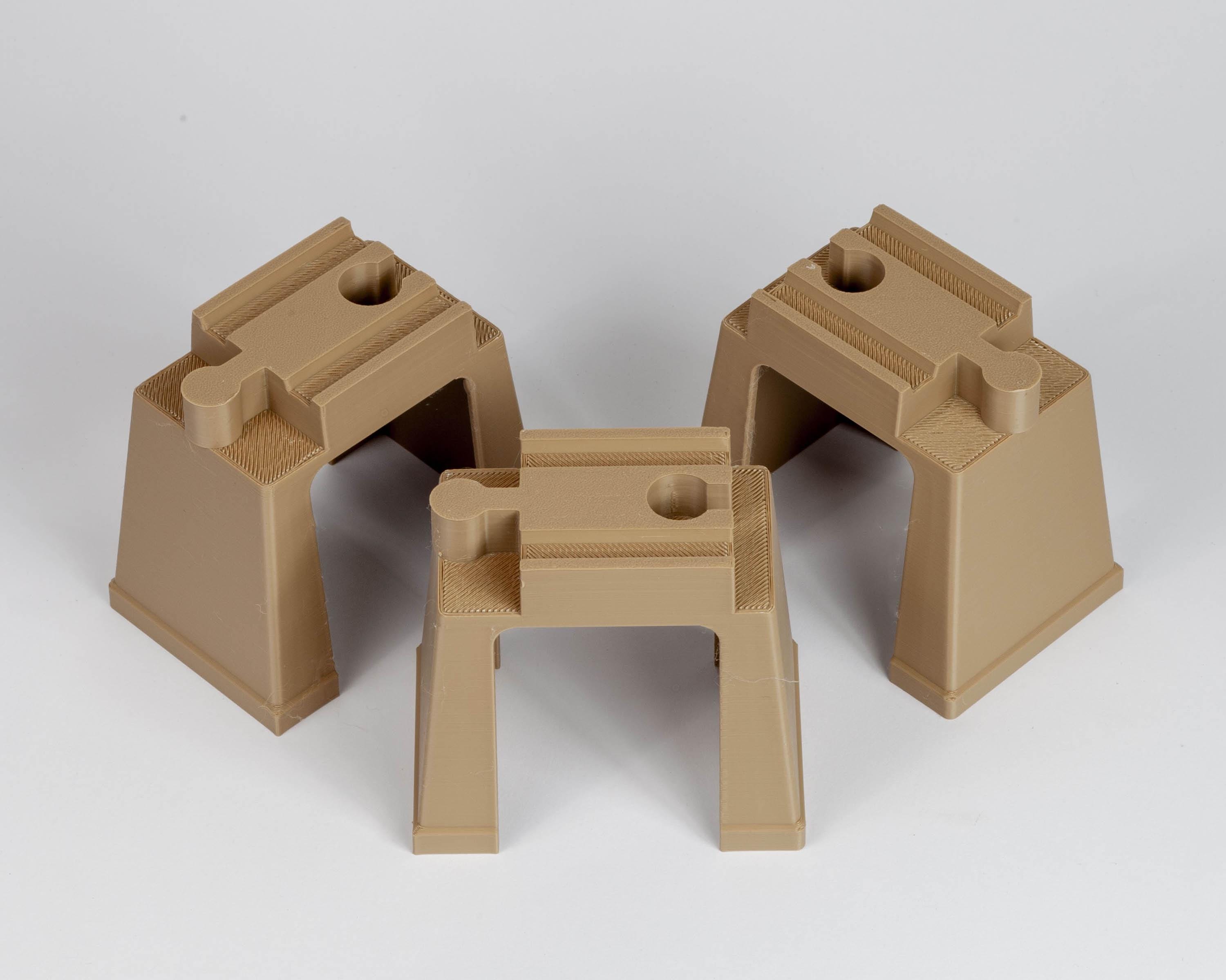 Wooden Train Bridge Supports: Tunnel Archway, Track Connection - Etsy