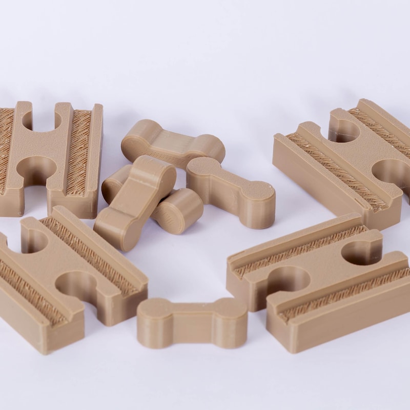 Wooden Train Track Parts - Etsy