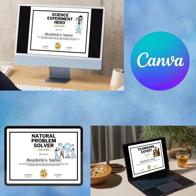 50 Student Award Certificates|classroom End of Year Certificate ...