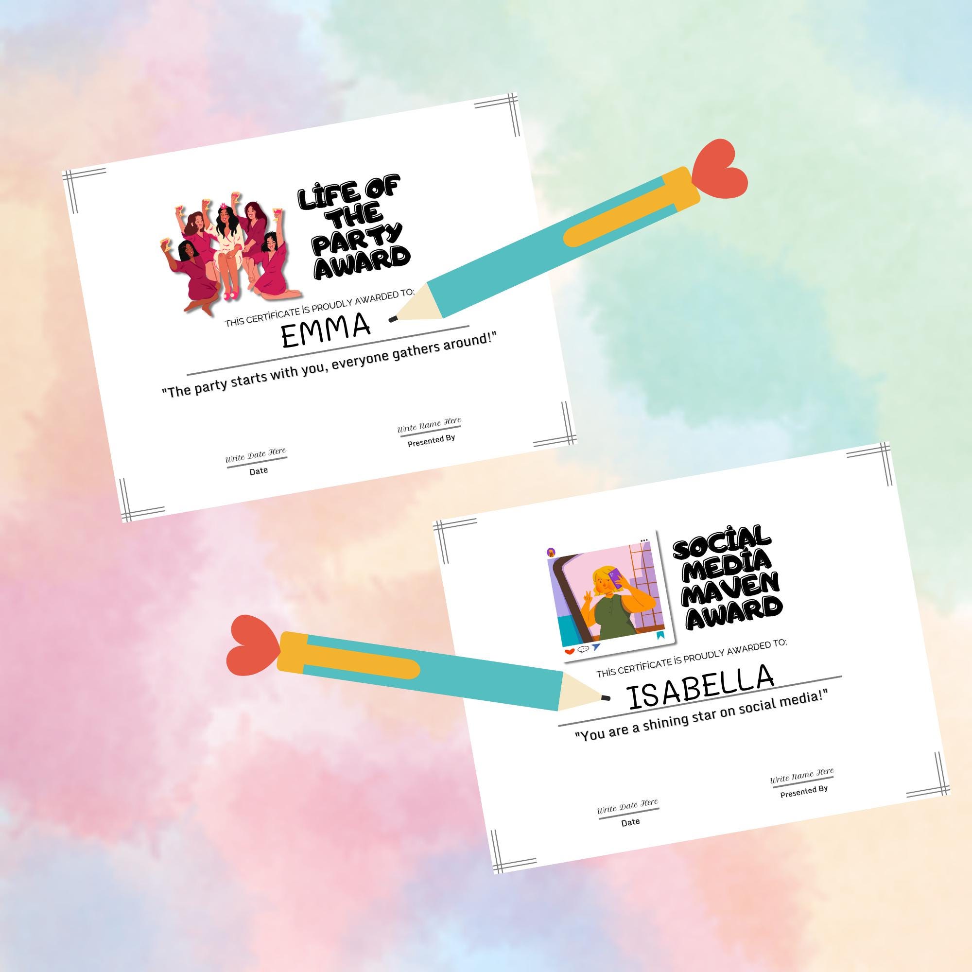 Awards for Life’s Funniest Friendship Moments | Friend Award ...