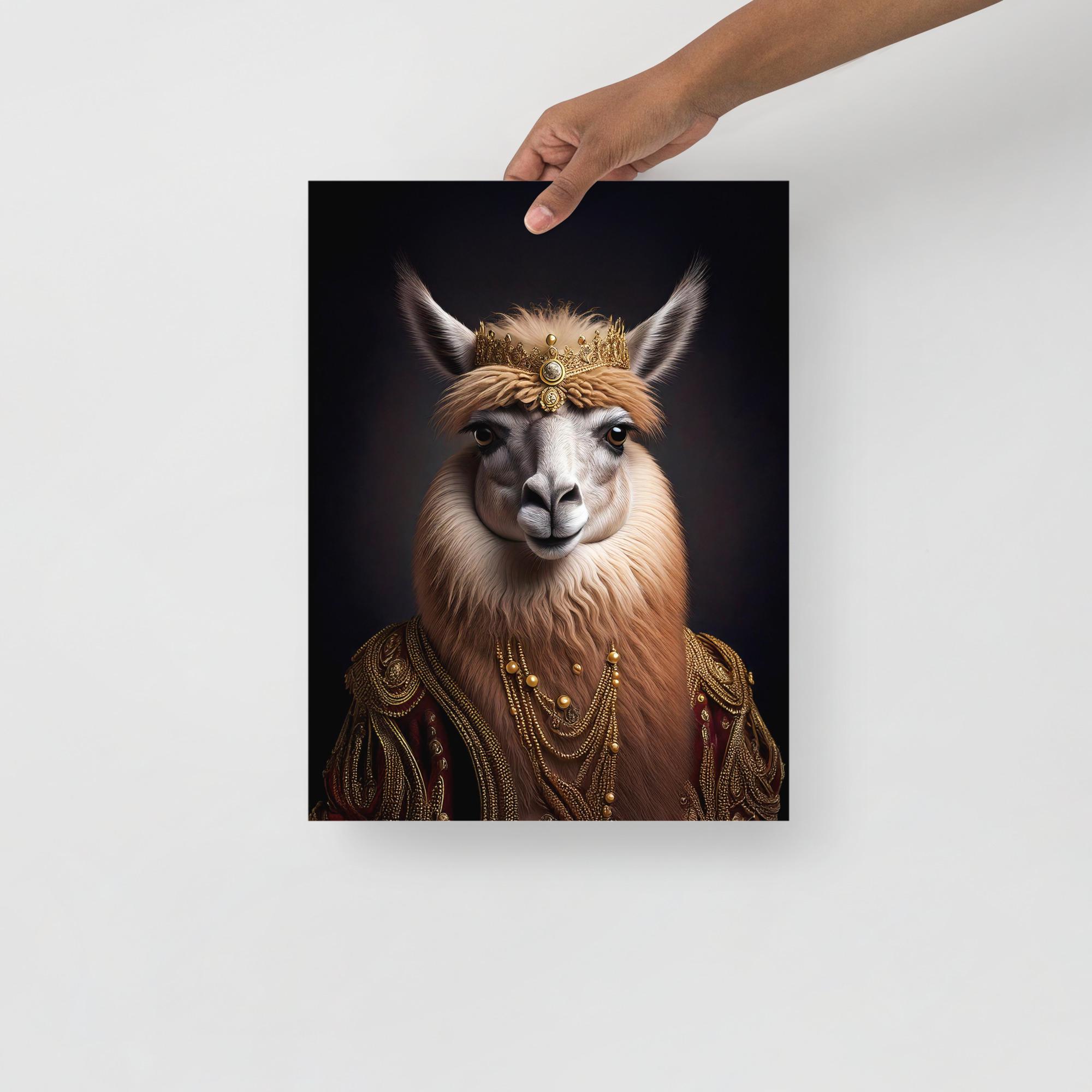 Llama Hybrid Poster - Llama Poster for Man Caves, Bachelor Pads, and ...