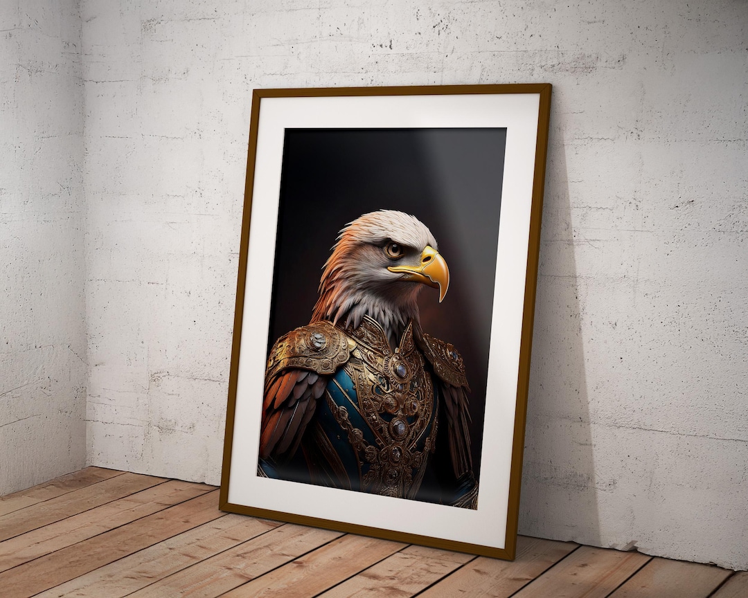 Eagle Hybrid Poster - Eagle Poster for Man Caves Bachelor Pads and More ...