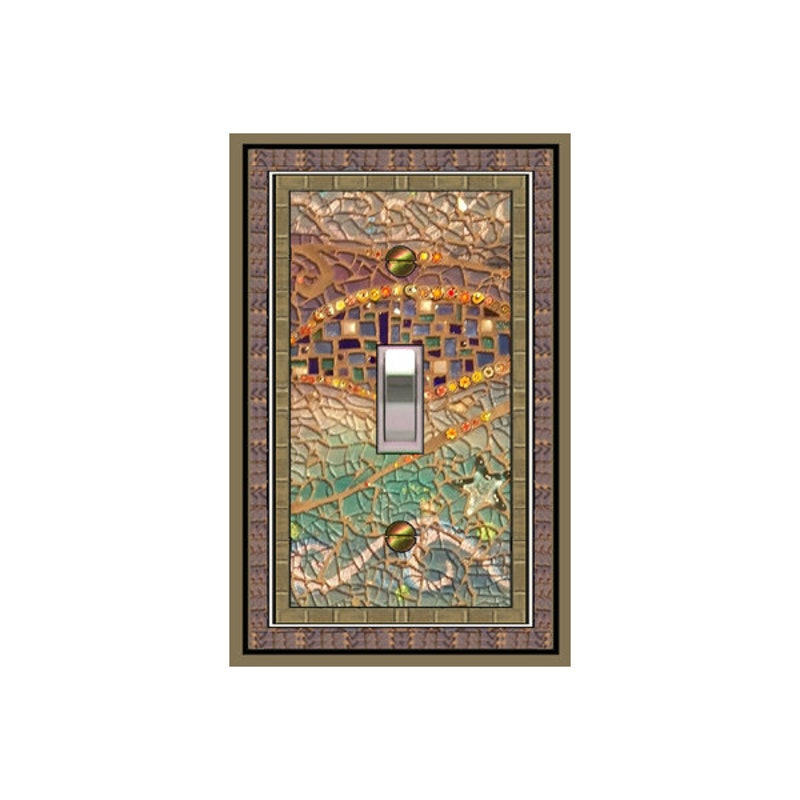 Mosaic Switch Plate - Etsy