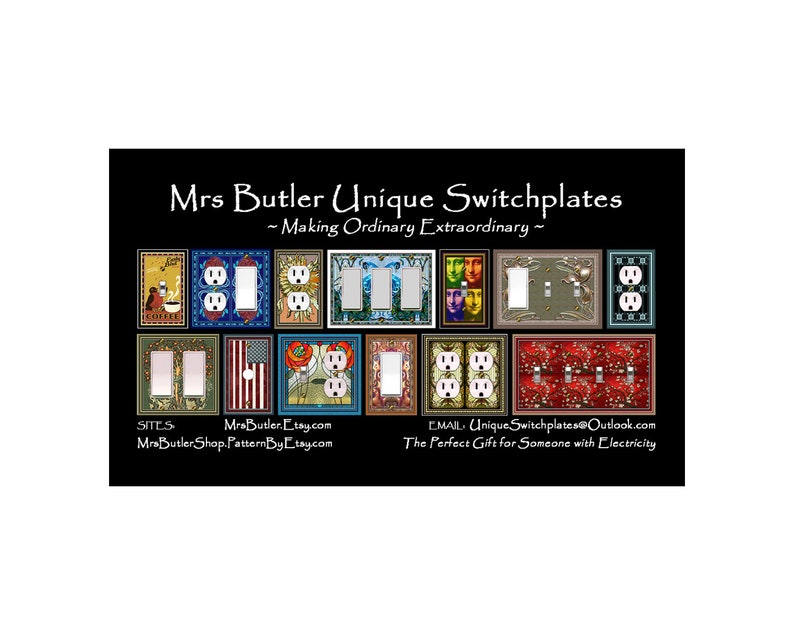 0435X Mod Mission Style Borders Design Yellow Green Black | Etsy