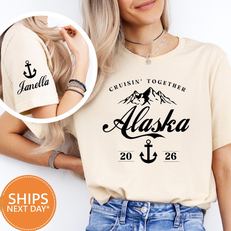 Personalized Alaska Cruise Shirt, 2026 Group Travel Comfort Colors ...