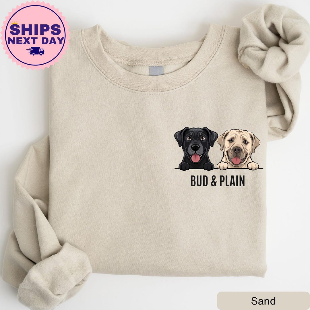 Personalized Dog Mom Sweatshirt, Custom Dog Hoodie, Pet Parent Gift ...