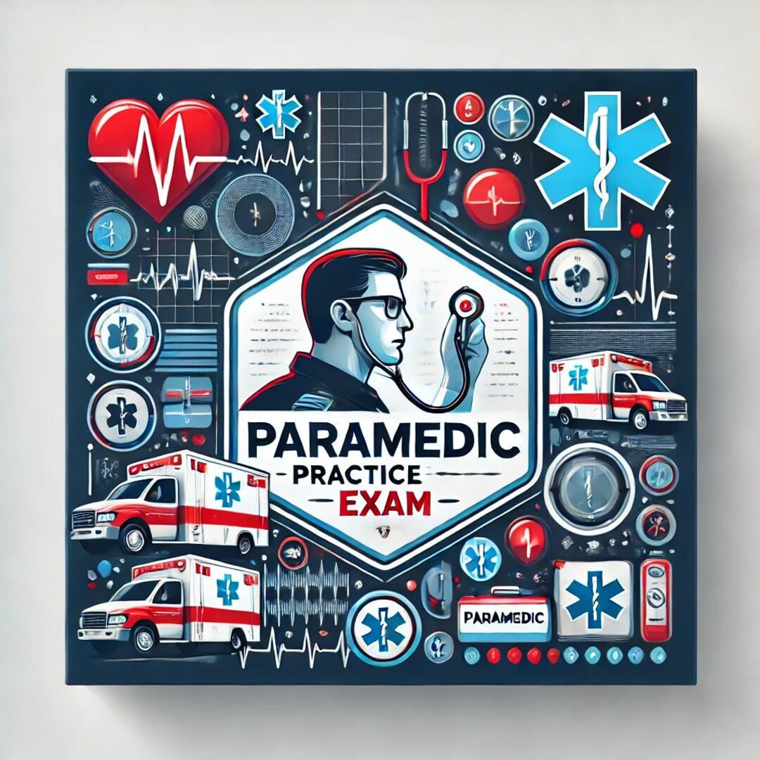 Paramedic NREMT Practice Exam 4 - Etsy