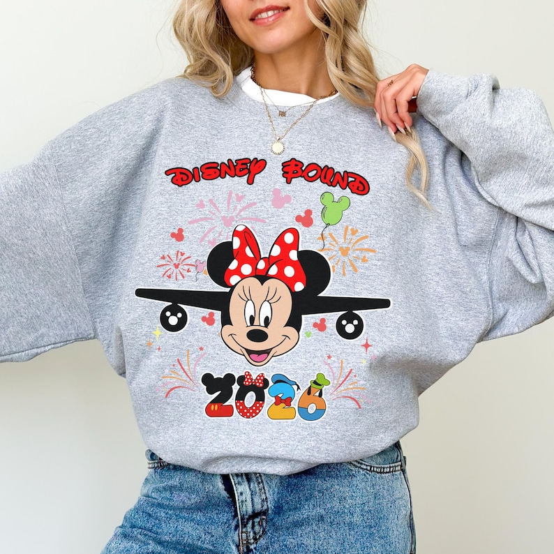 Custom Disney Bound 2026 Shirt, Disney Airplane Tee, Disney Bound ...