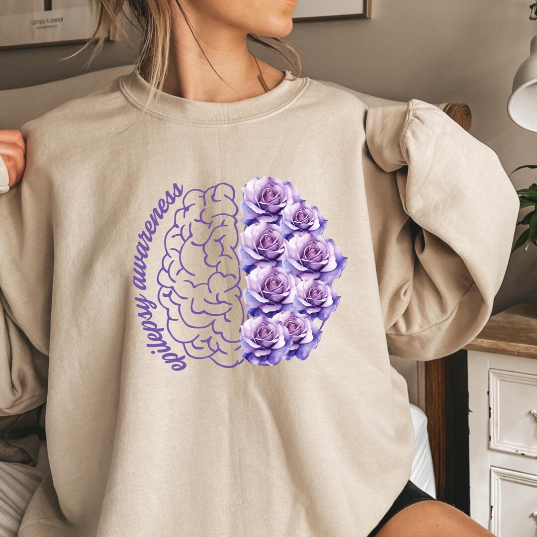 Epilepsy Awareness Shirt, Mental Health Sweatshirt, Women's ...