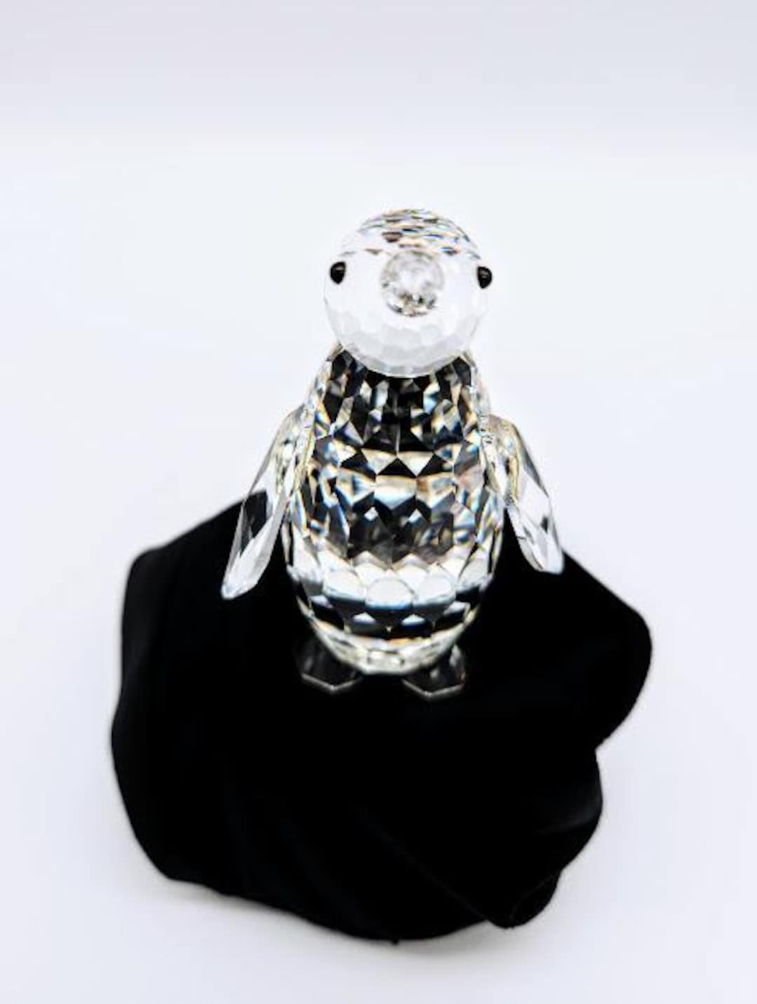 Swarovski Crystal Penguin With Old Logo Rare Collectible Figurine - Etsy