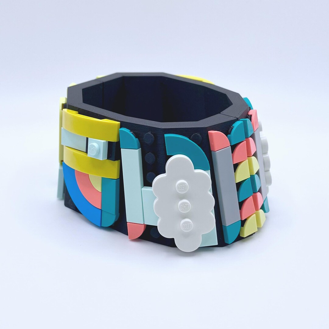 Lego-compatible Cuff Bracelet - Etsy