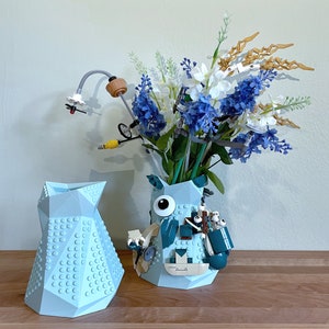 Lego Compatible Bouquet Vase (caroline) - Etsy