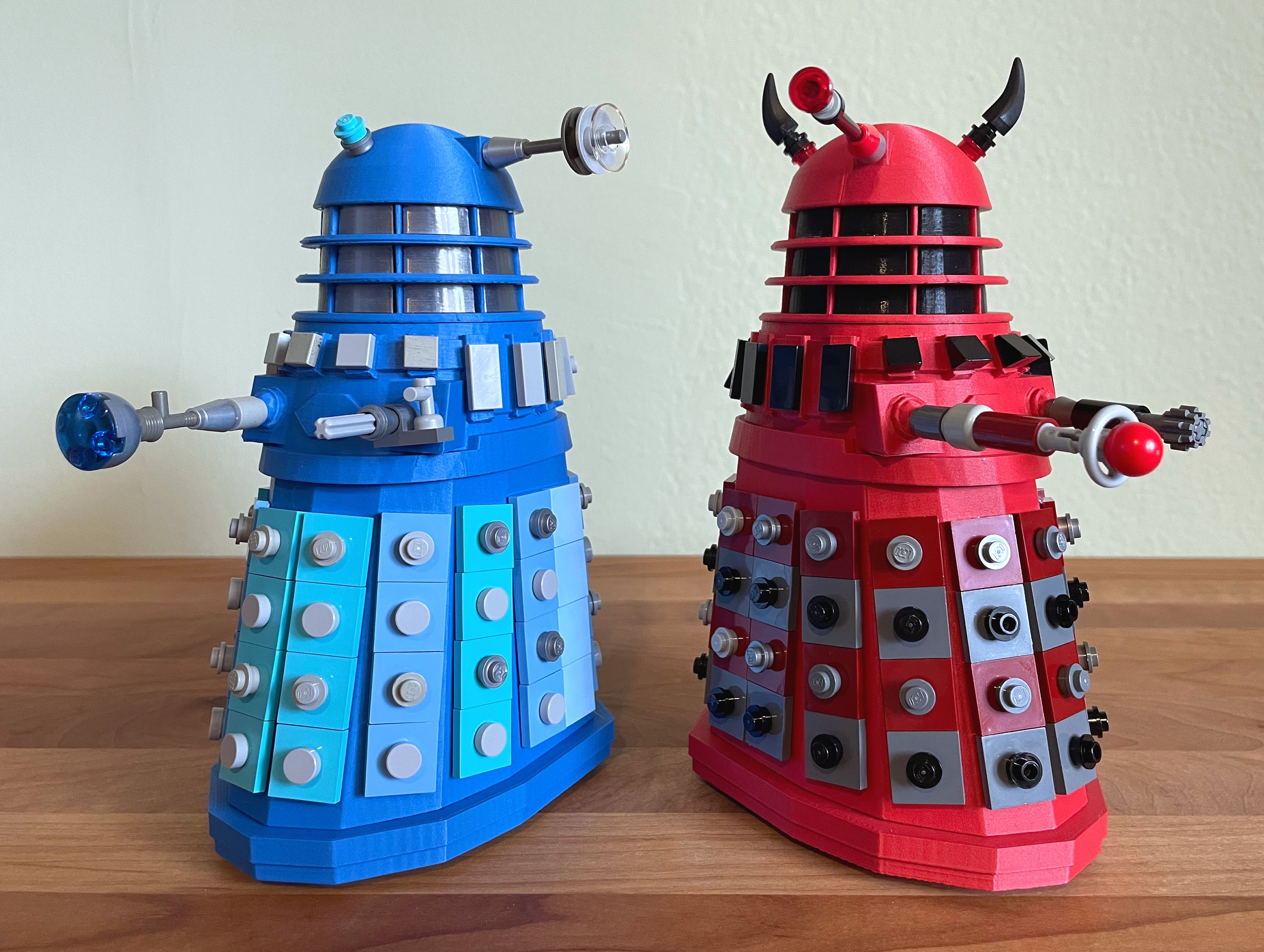 Doctor Who Dalek Lego Compatible Container - Etsy