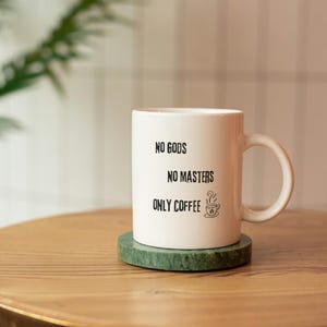 PNG -no Gods, No Masters, Only Coffee - Transparent Background, 300 Dpi ...