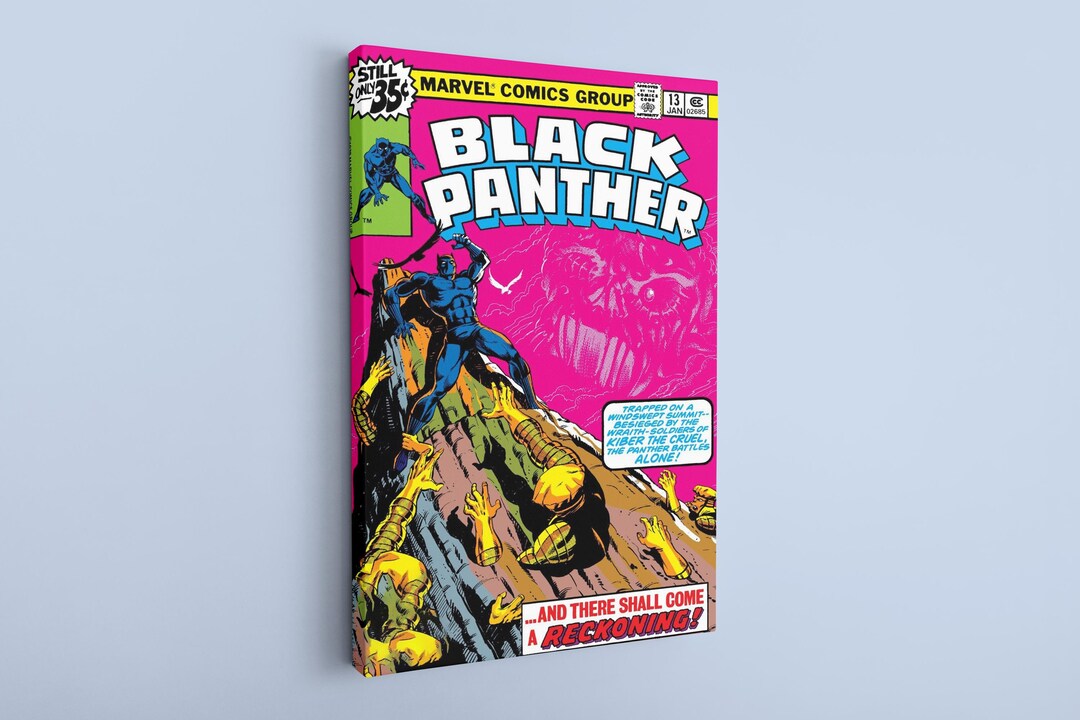 Customizable Superhero Comic Cover Canvas Art: Personalized Wall Decor ...