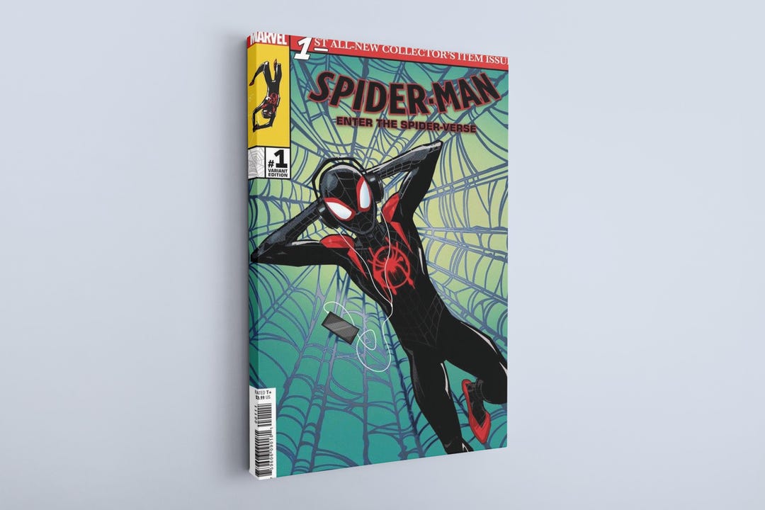 Spider Man Canvas Art, Spiderman Wall Art, Spider Man Print Canvas ...