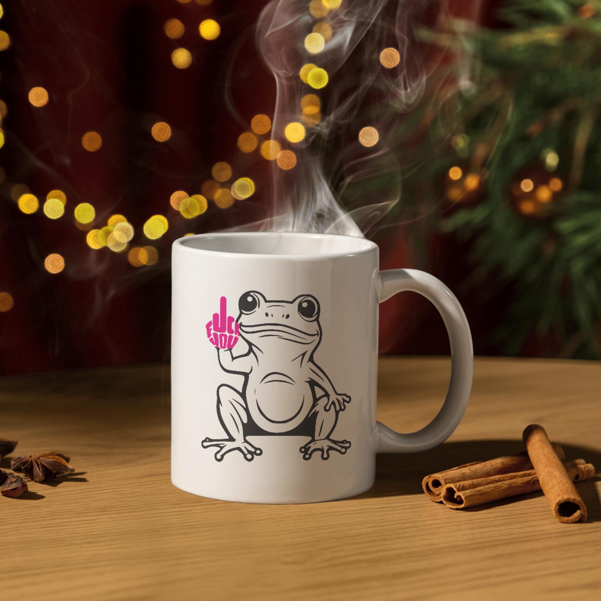 Cute Frog Svg, Frog Middle Finger Svg, F*ck You SVG, T-shirt Design ...