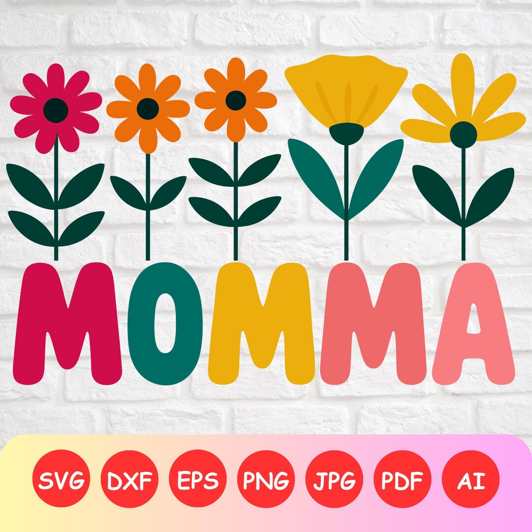 Boho Floral Mama PNG, Mom Adjectives Sublimation, She is Mom Design ...