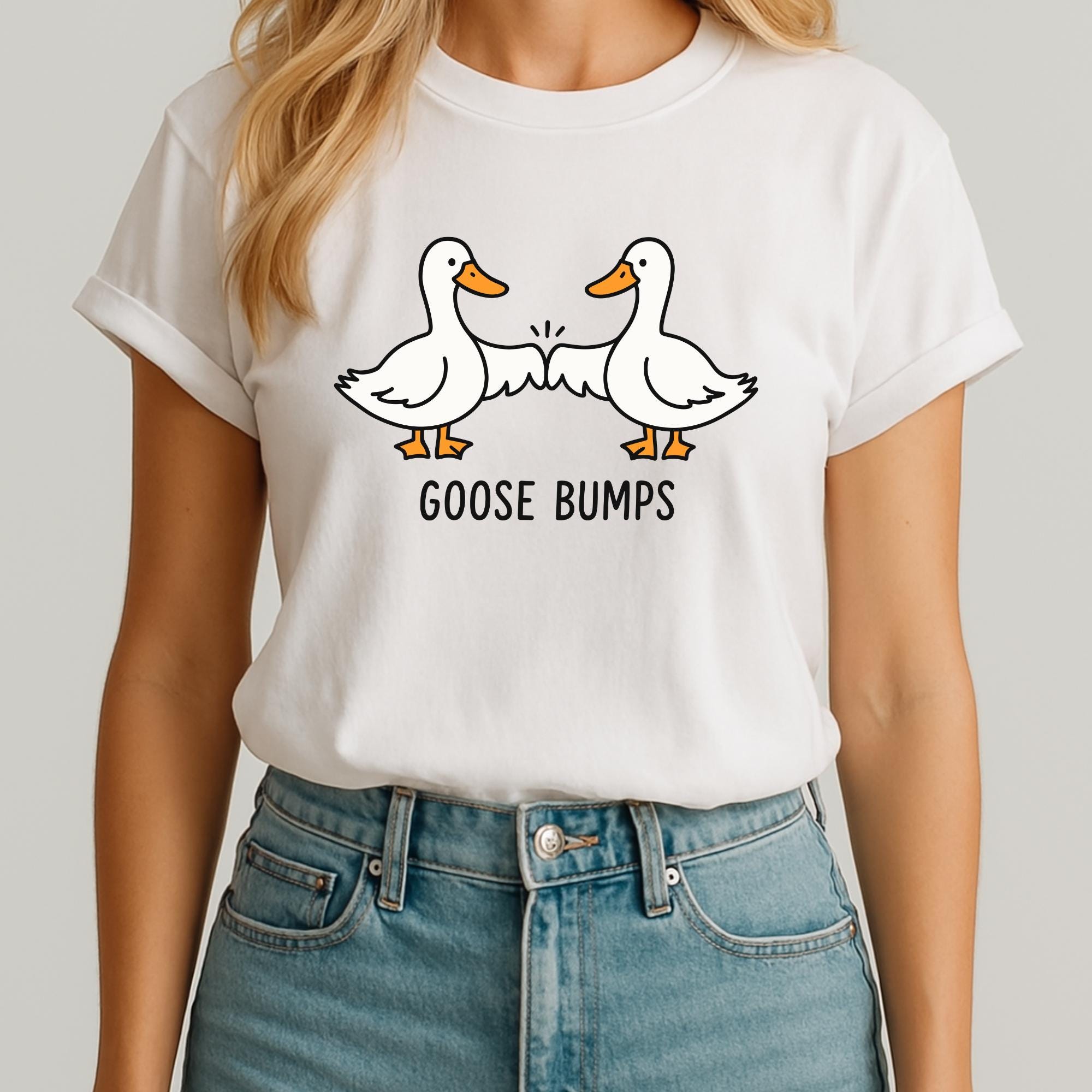 Funny Goose Bumps Clipart - Duck High Five SVG PNG JPG Pdf Eps Ai Dxf ...
