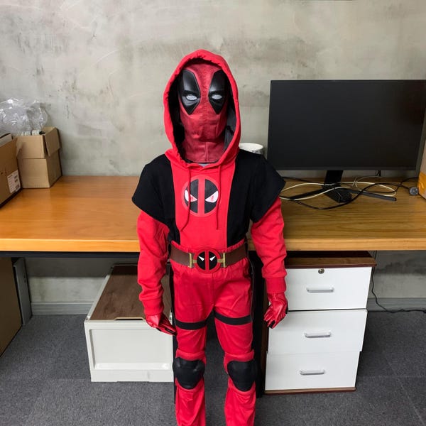 Deadpool Costume Kids - Etsy