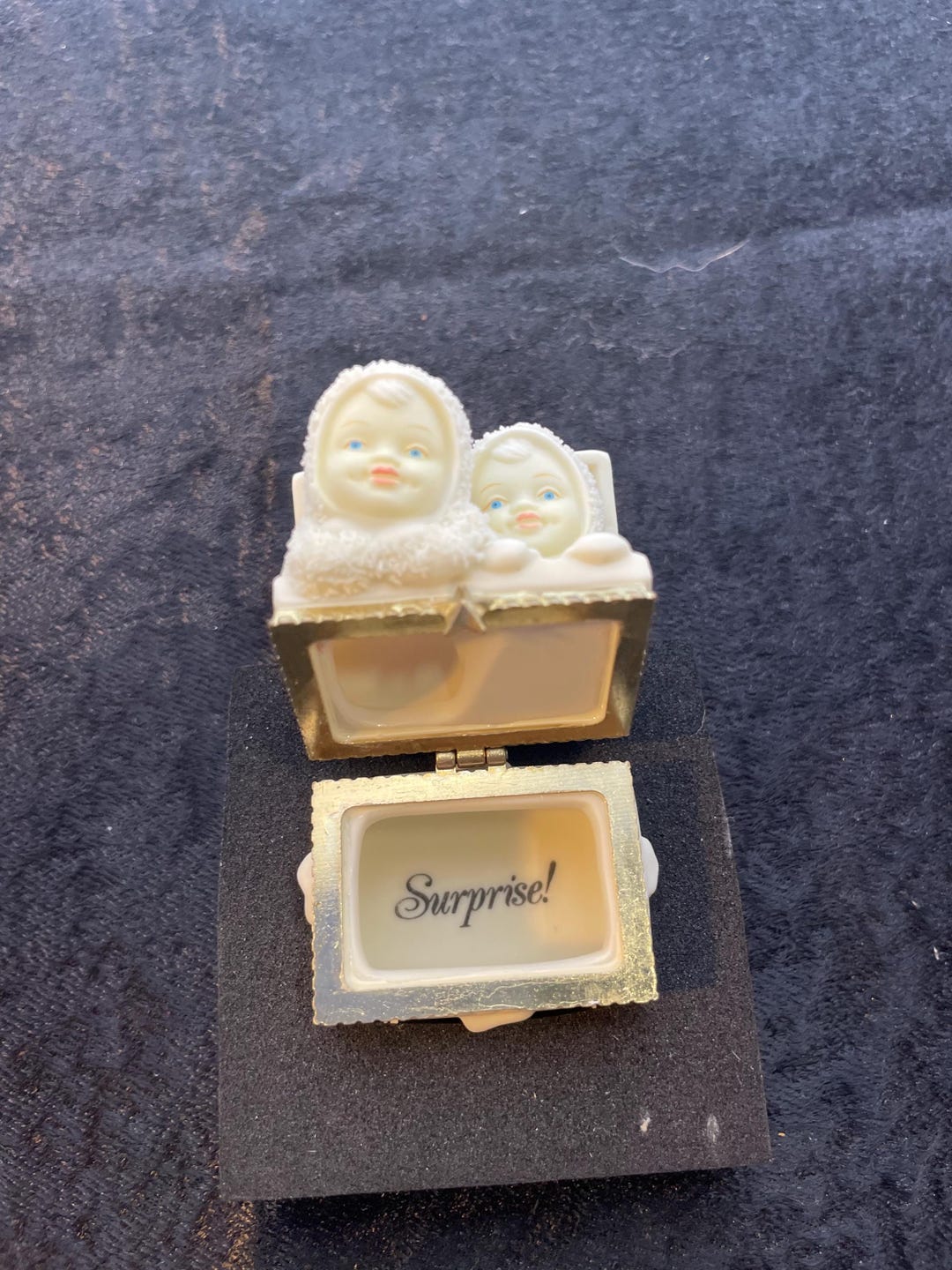 Snowbabies Hinged Box “surprise” - Etsy
