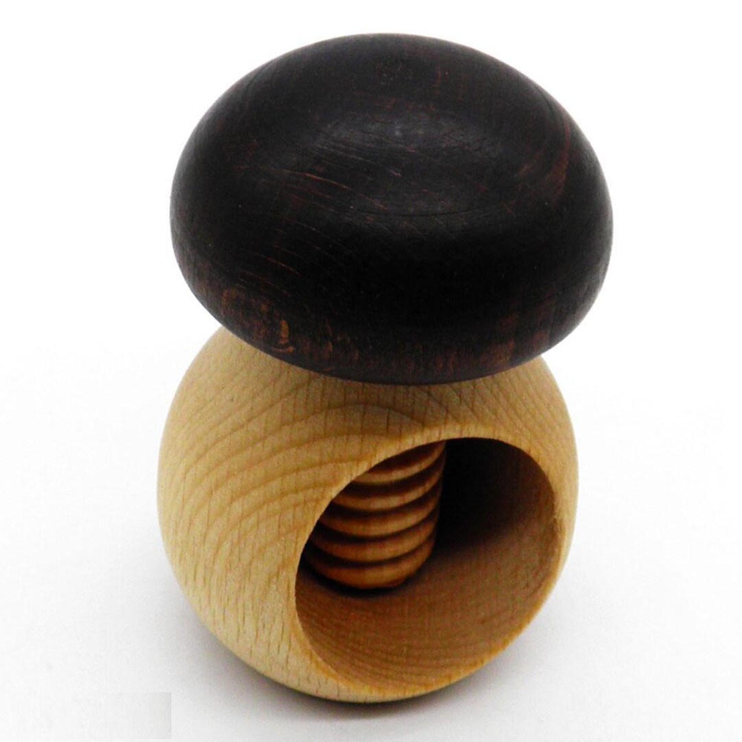 Greek Handmade Wooden Nut Cracker, Mushroom Shaped Kitchen Tool - Etsy