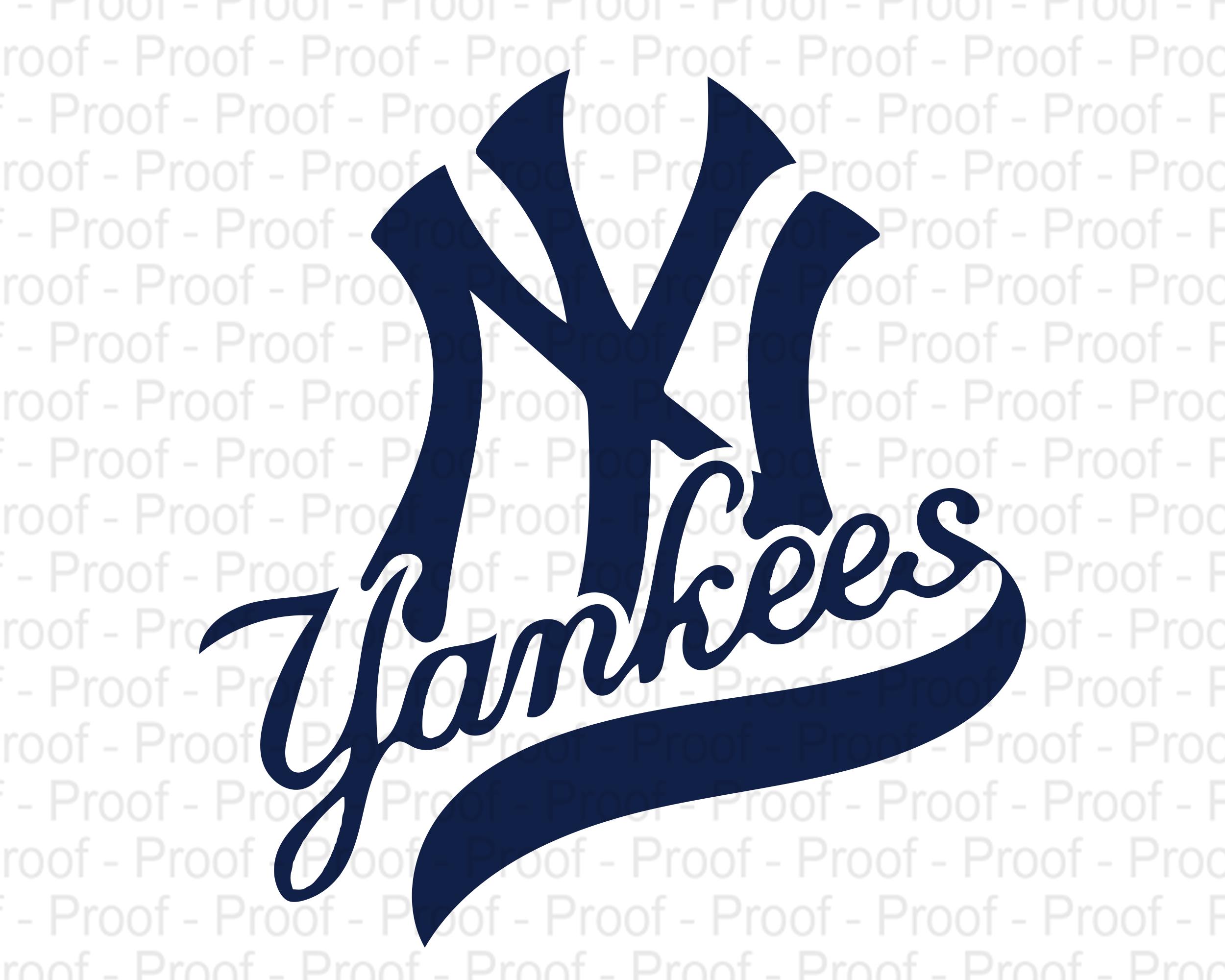 NY Yankees Logo SVG Yankee SVG Yankee Sports - Etsy
