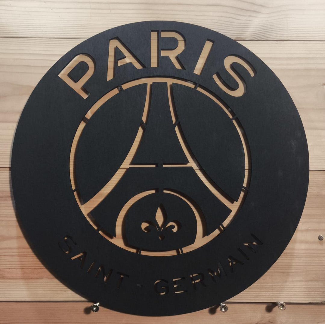 PSG Logo Laser Cut Wood Football Wall Decor - Etsy