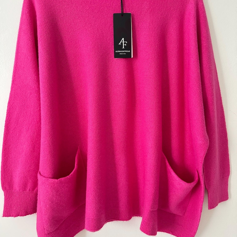 Pink Jumper Oversized - Etsy UK
