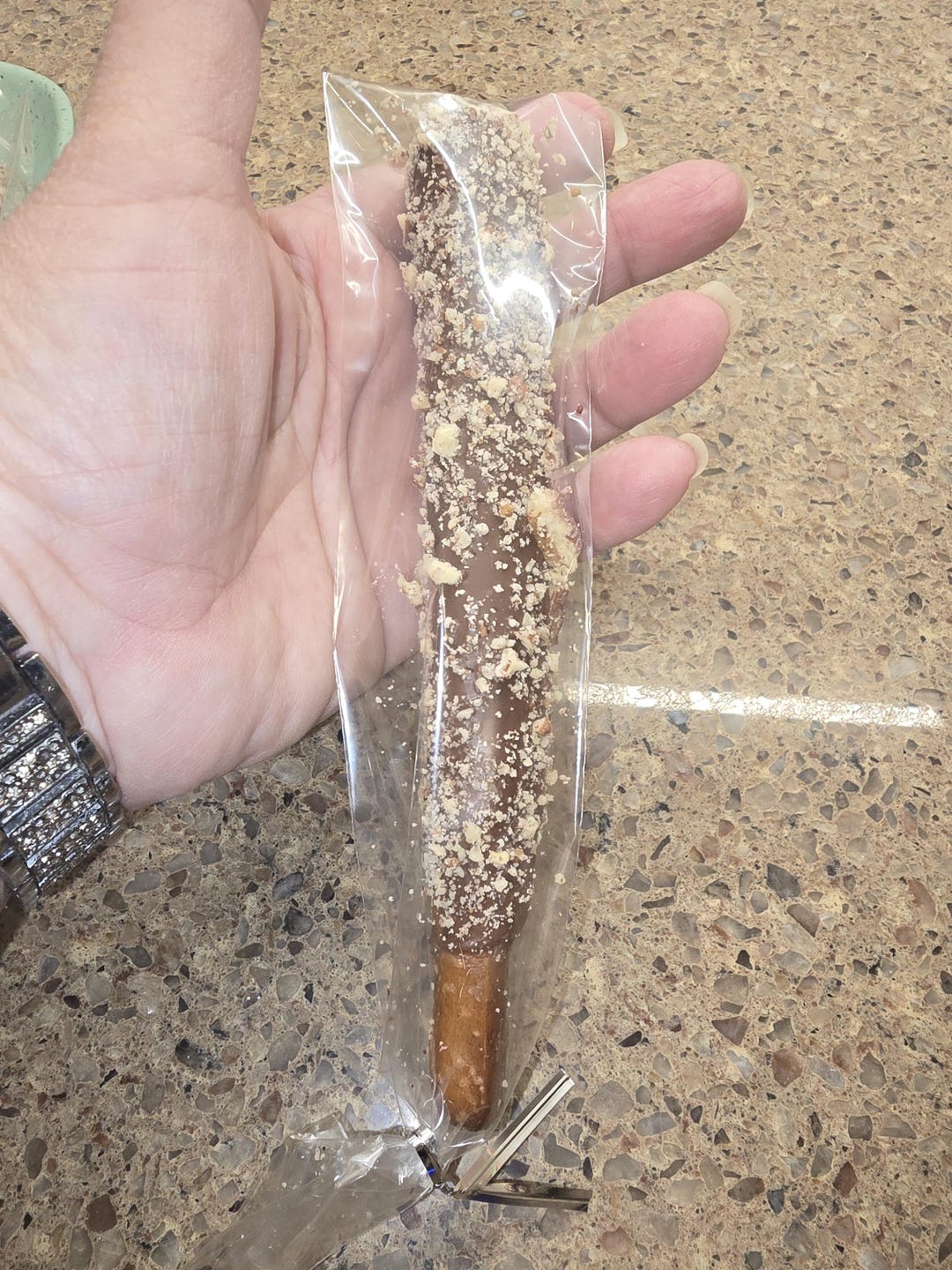 Homemade Turtle Pretzel Rods With Caramel Chocolate and Nuts of Choice - Etsy