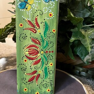 Hand Painted Garden Post - Etsy