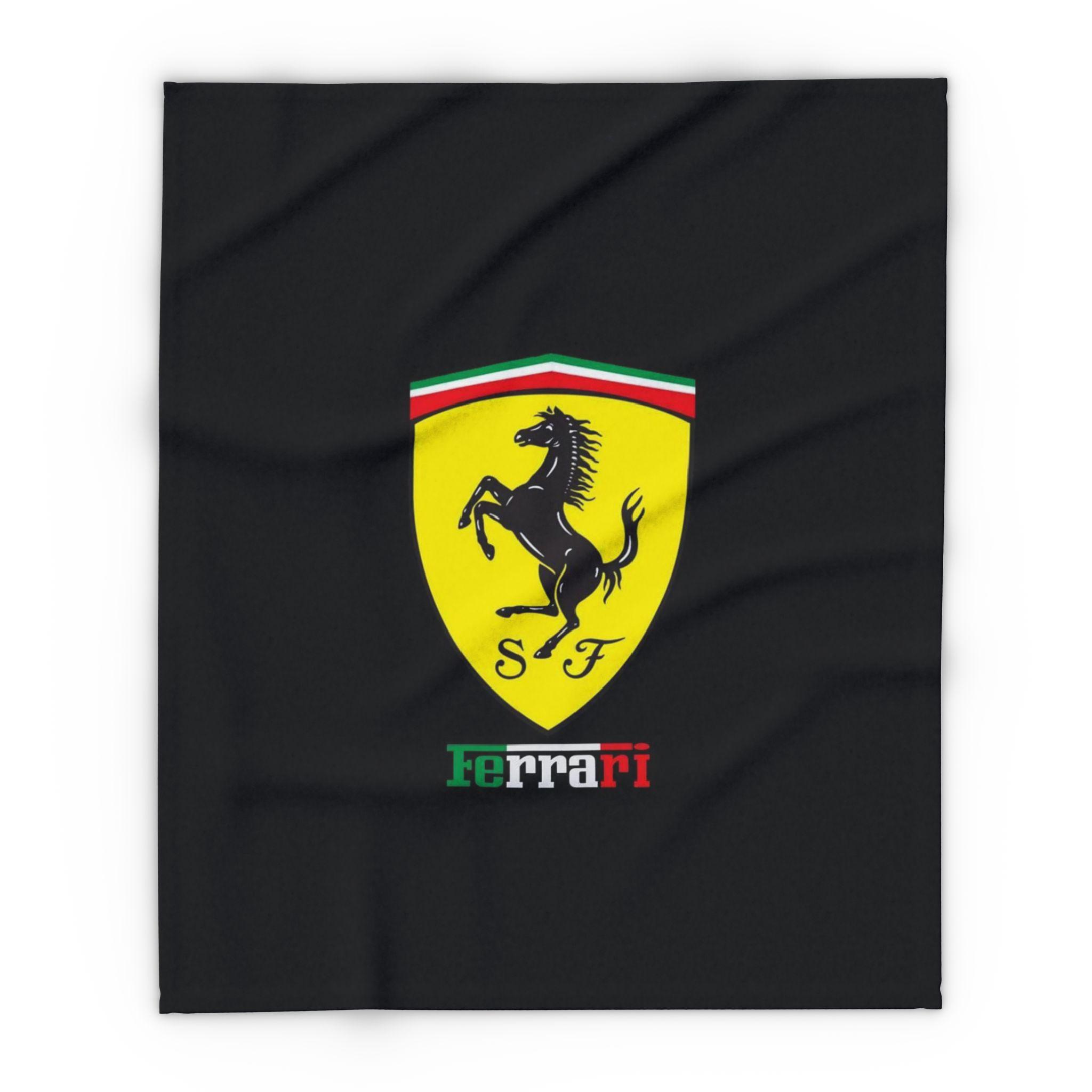 Ferrari Logo Arctic Fleece Blanket - Etsy